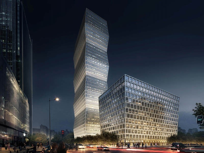 上海古北soho大厦,古北o,外滩o大厦_大山谷图库